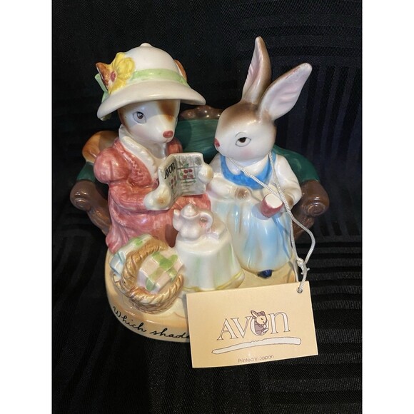 Avon | Accents | Vintage Avon Precious Moments Japan Bunny Rabbit ...